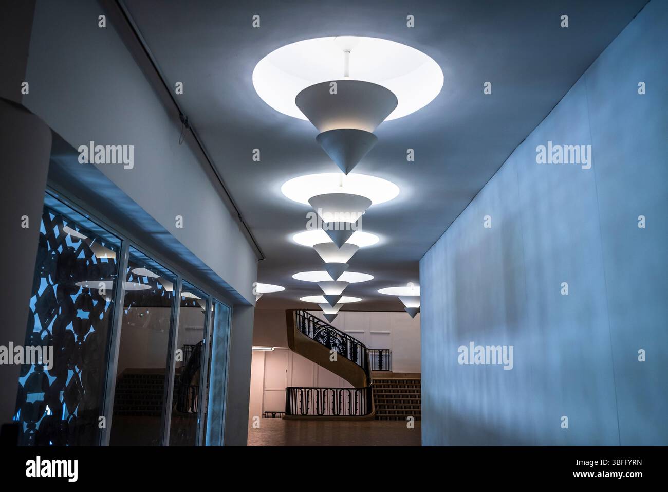 Lighting at the National Museum for the History of Immigration,located ...