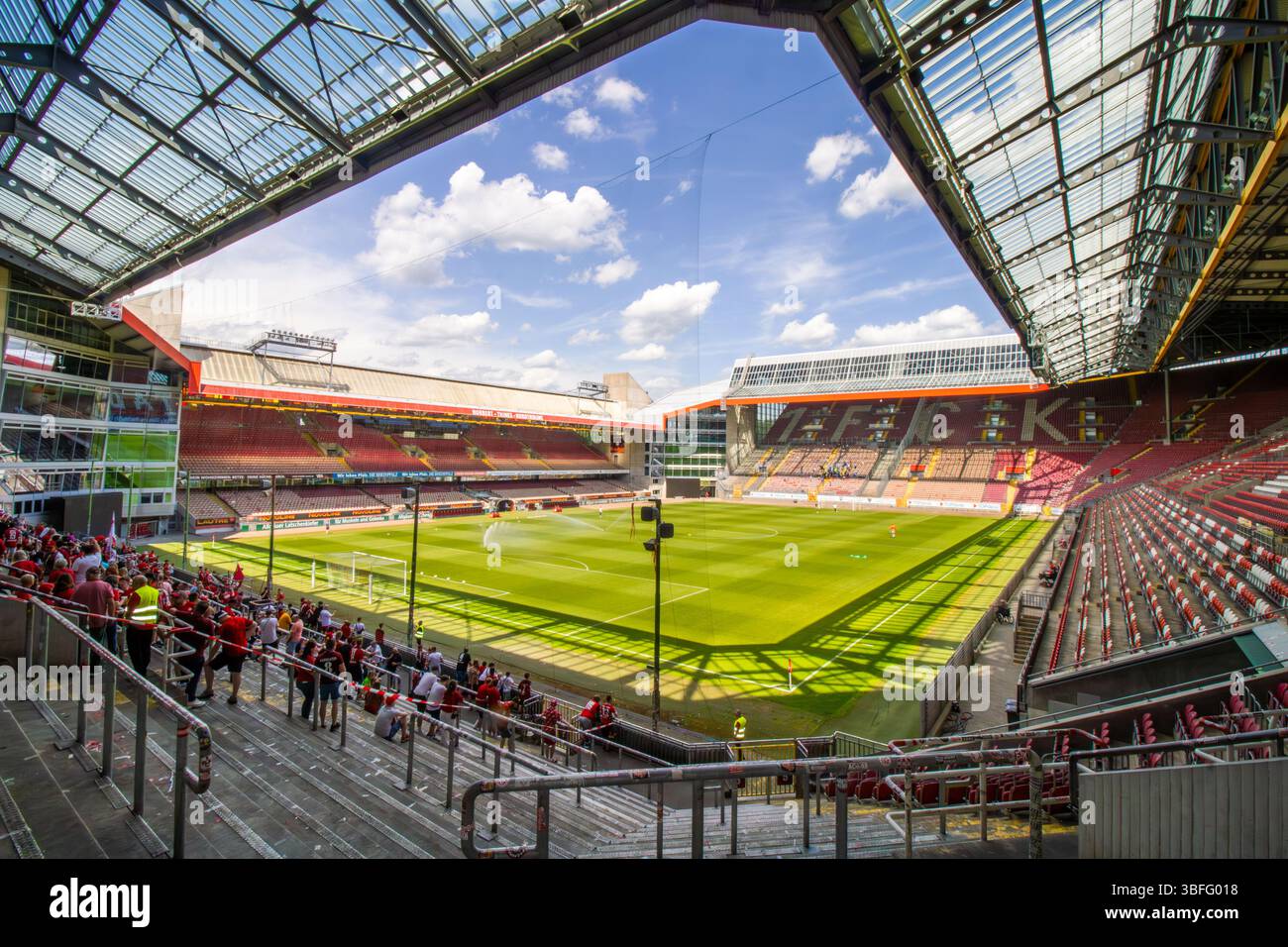 The Fritz Walter Stadium in Kaiserslautern, home of 1 FC Kaiserslautern ...