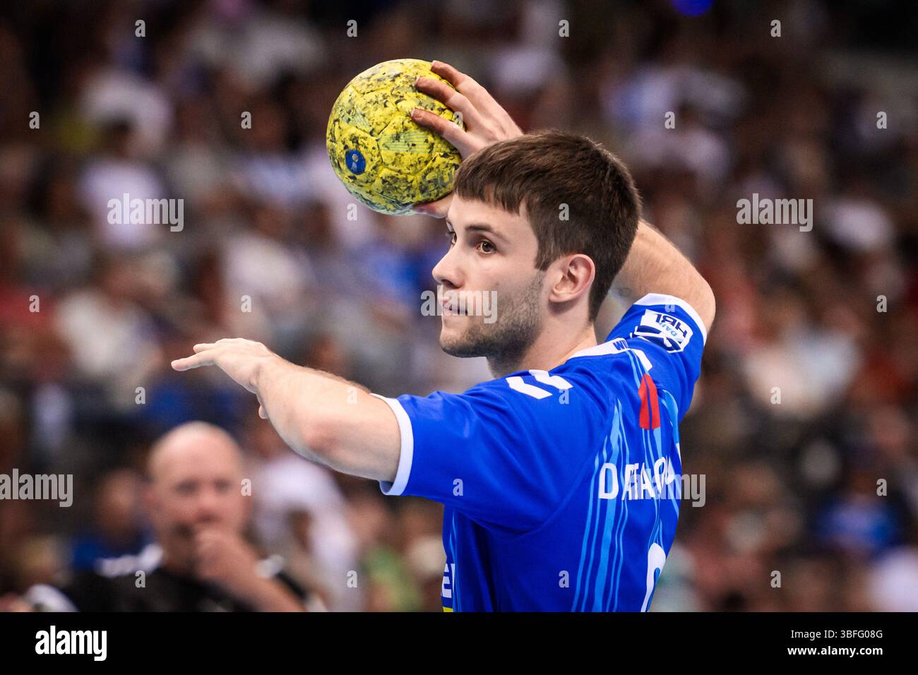 Stuttgart, Deutschland. 01st June, 2025. Daniel Fernandez (TVB Stuttgart, #06) GER, TVB ...