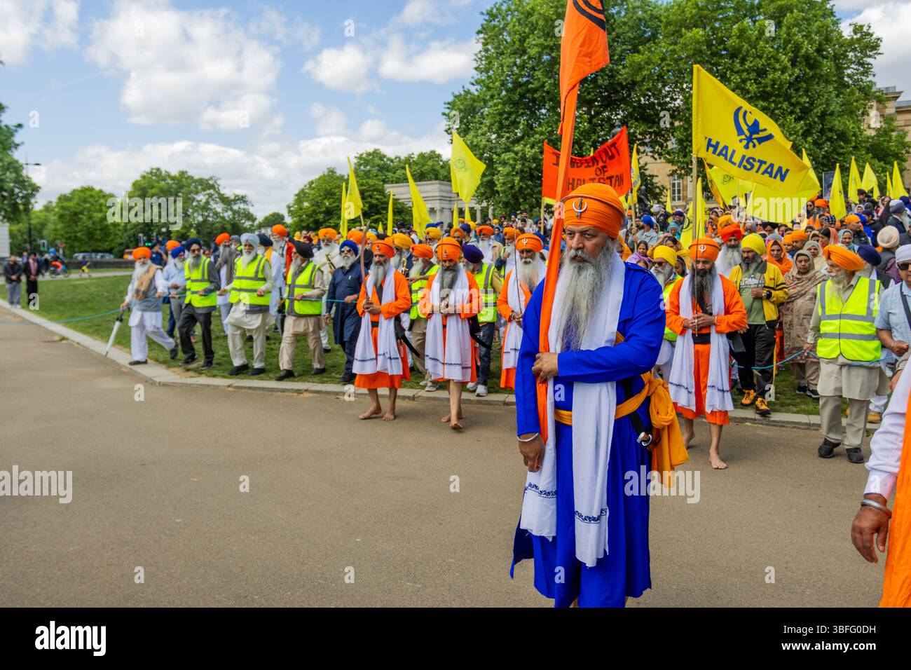 The Sikh community in London commemorated the anniversary of the Golden ...