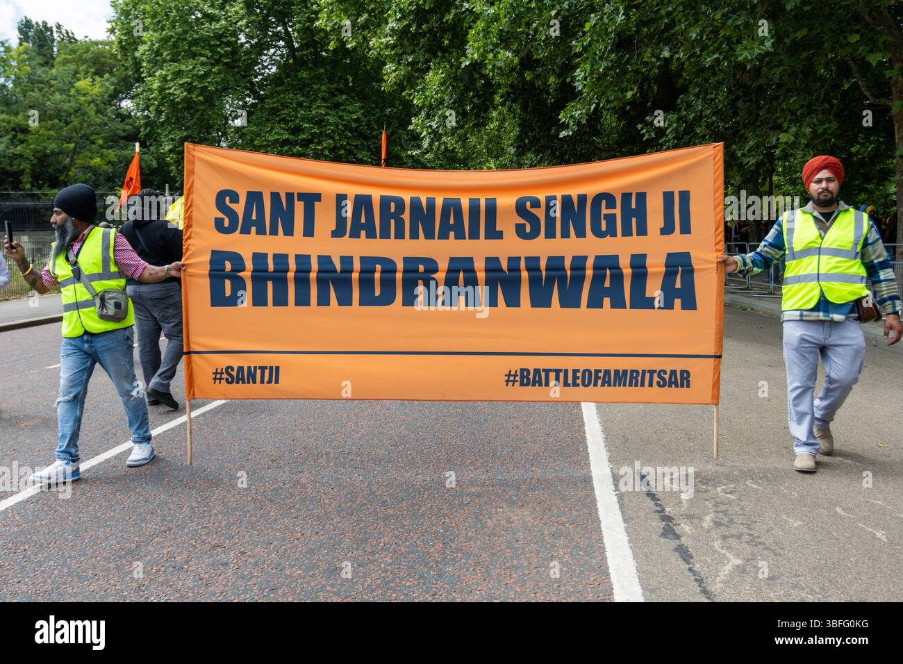 The Sikh community in London commemorated the anniversary of the Golden ...