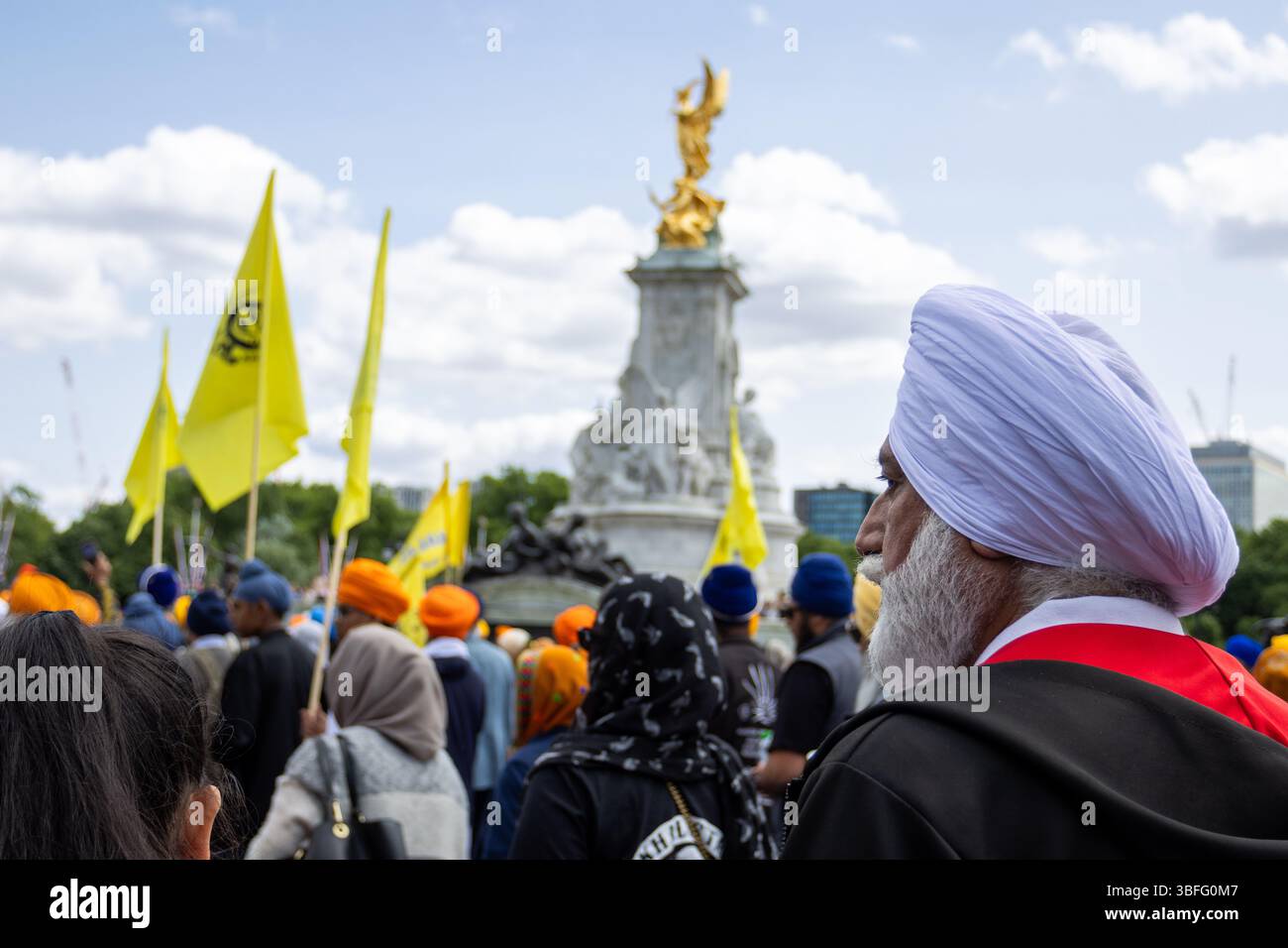 The Sikh community in London commemorated the anniversary of the Golden ...