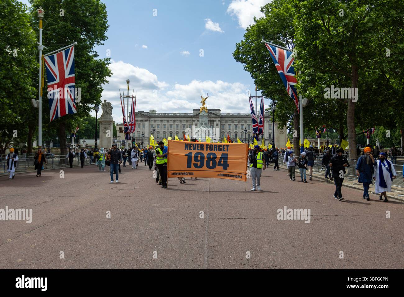 The Sikh community in London commemorated the anniversary of the Golden ...