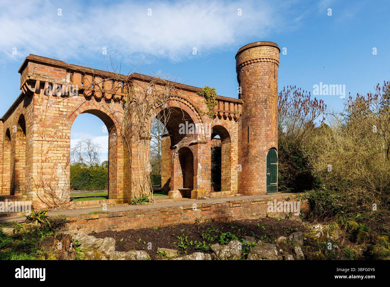 Folly, Dyffryn House, Glamorgan, Wales, UK Stock Photo - Alamy