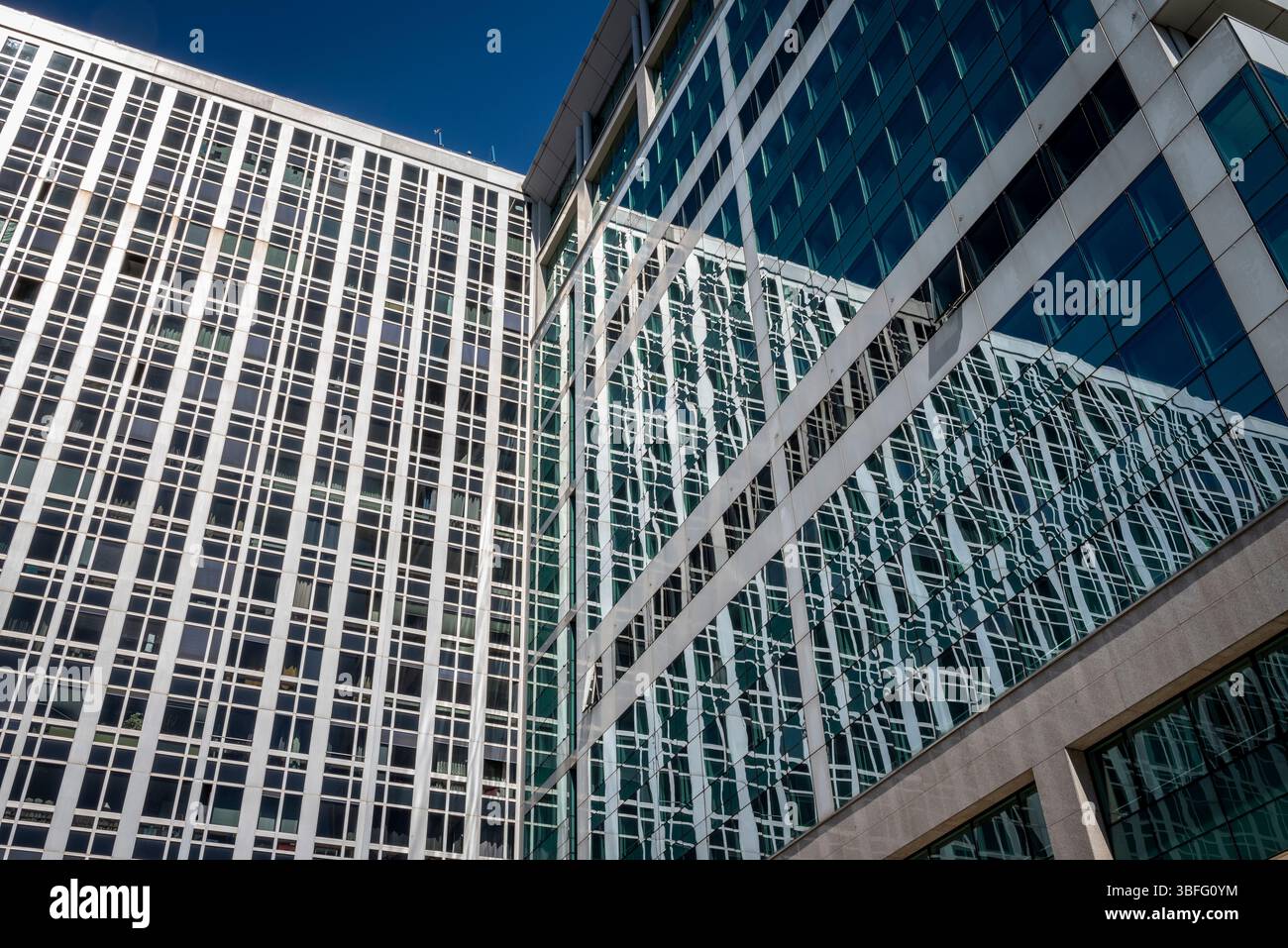 Amundi building headquarters, a French asset management company, 15th ...