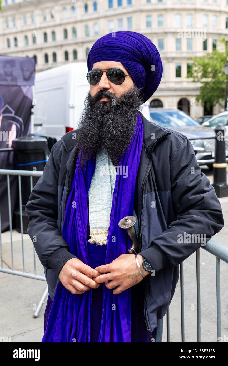 The Sikh community in London commemorated the anniversary of the Golden ...