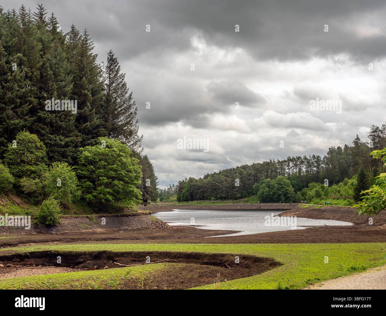 Turton and Entwistle Reservoir Running Low during the Spring of 2025 ...