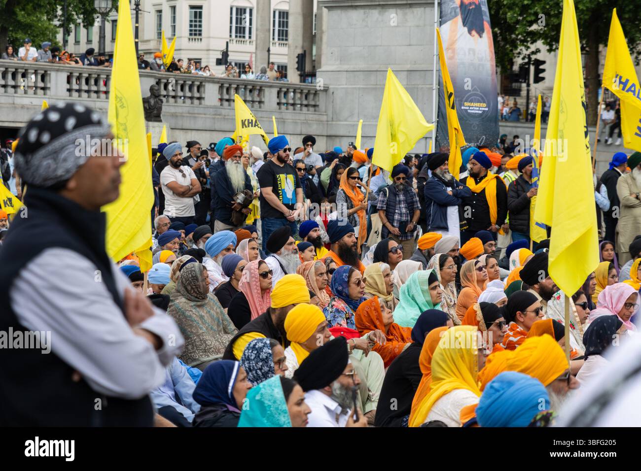 The Sikh community in London commemorated the anniversary of the Golden ...