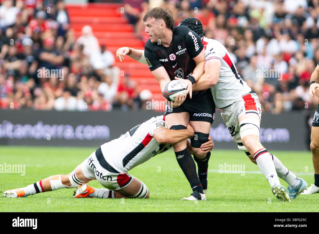 Toulouse, France. 01st June, 2025. Joshua Brennan of Toulouse during ...