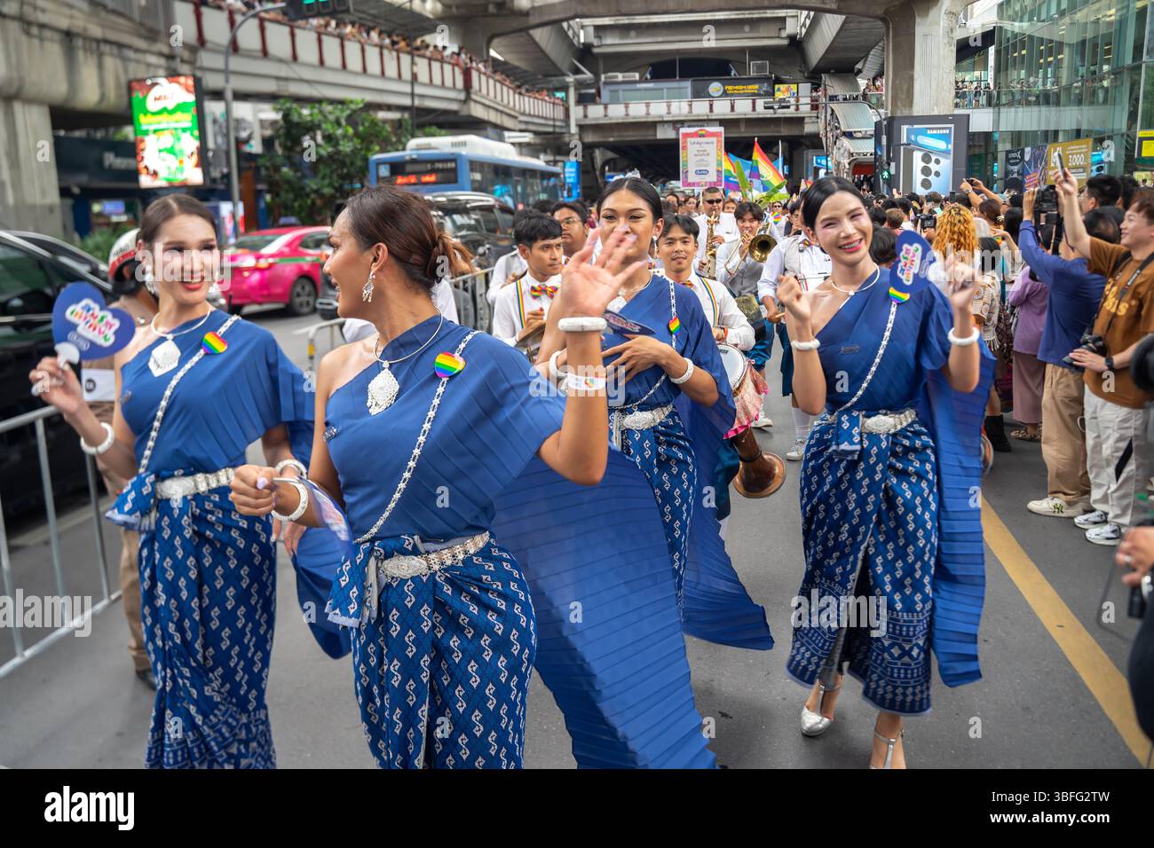 June 1, 2025: annual LGBT Gay Pride Parade in Bangkok, Thailand, Asia ...