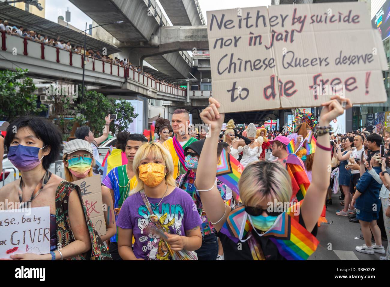 June 1, 2025: annual LGBT Gay Pride Parade in Bangkok, Thailand, Asia ...