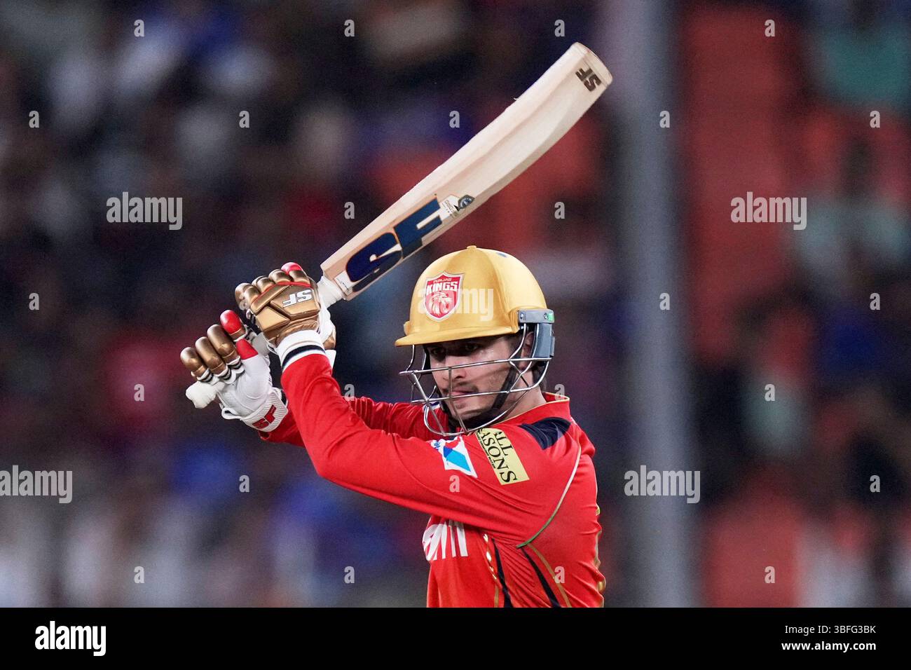Punjab Kings' Priyansh Arya plays a shot during the Indian Premier ...