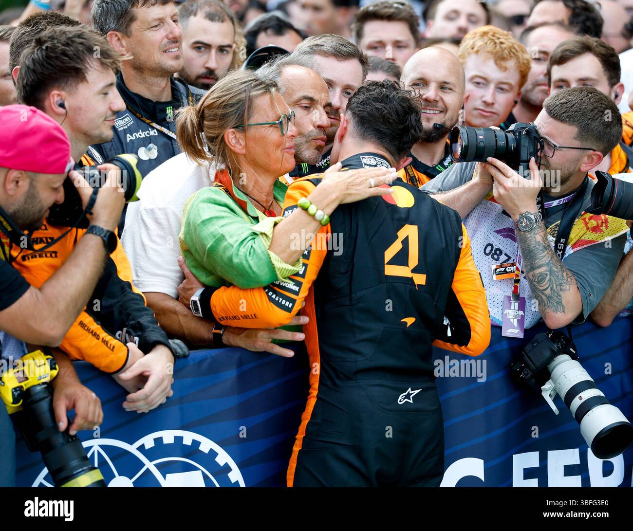 Barcelona, Spain. 1st June, 2025. #4 Lando Norris (GBR, McLaren F1 Team ...