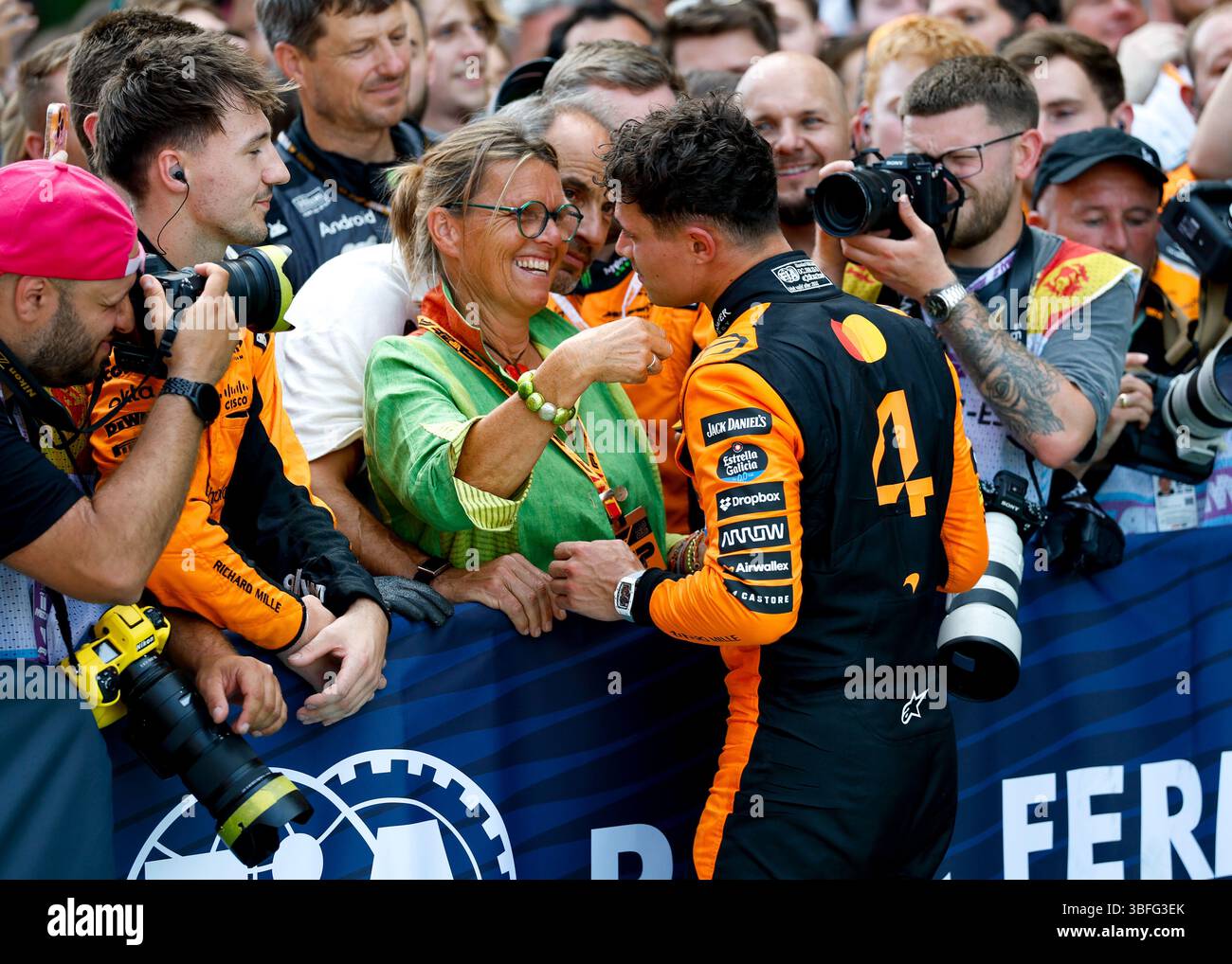 Barcelona, Spain. 1st June, 2025. #4 Lando Norris (GBR, McLaren F1 Team ...