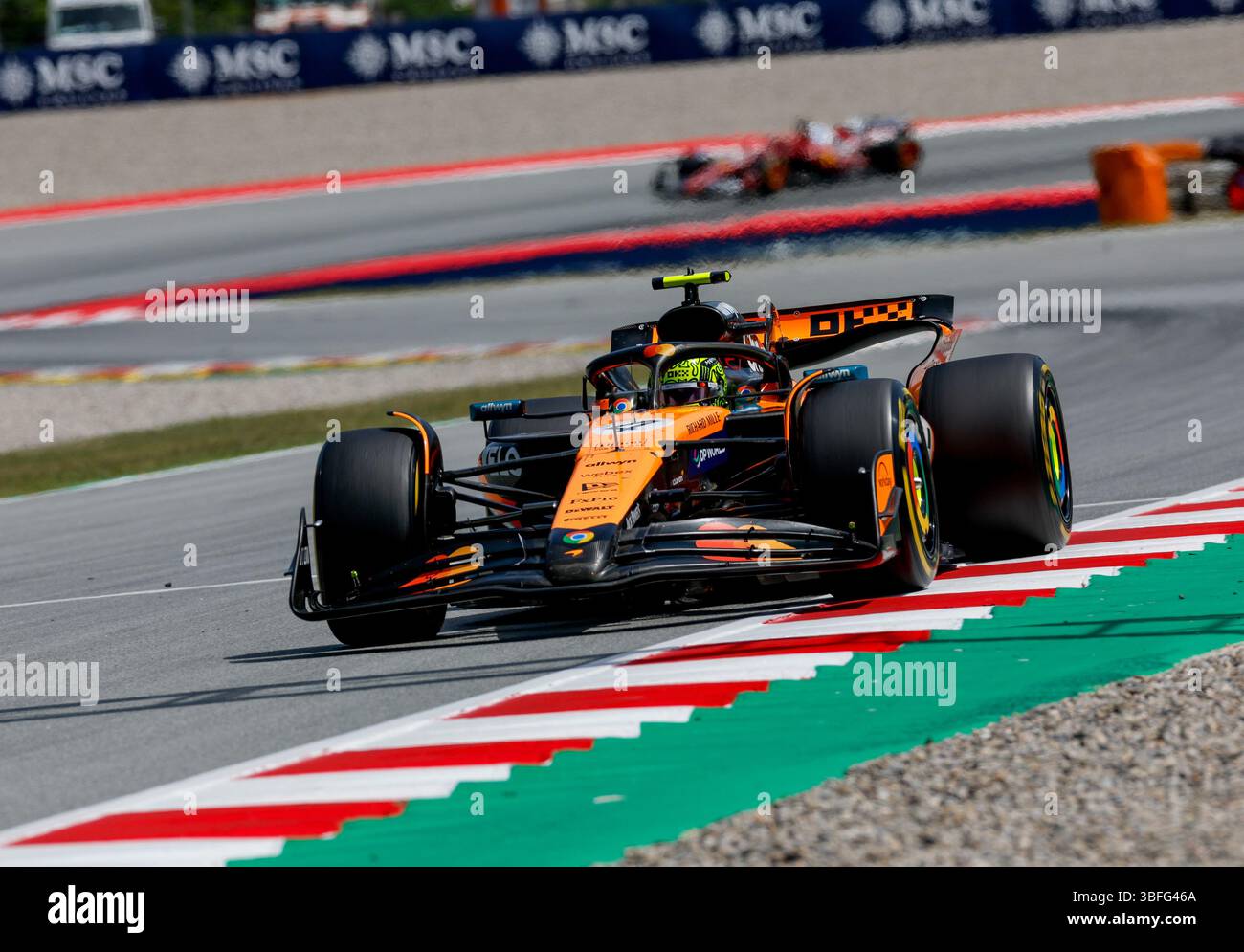 Barcelona, Spain. 1st June, 2025. #4 Lando Norris (GBR, McLaren F1 Team ...