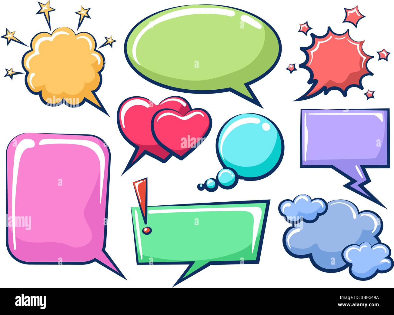 Sketch bubbles round bubbles Stock Vector Images - Alamy