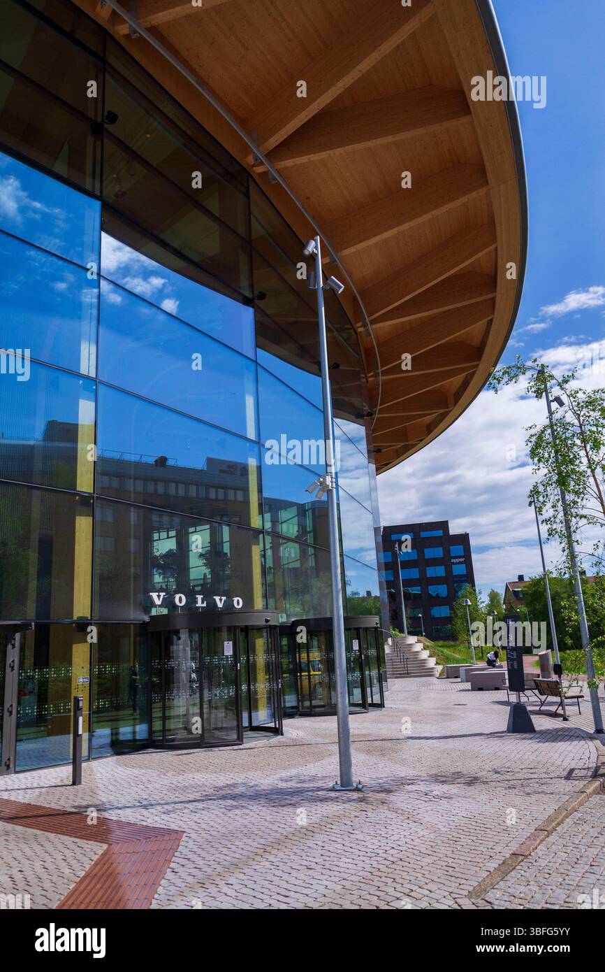 World of Volvo museum and experience centre exterior on May 11, 2025 in ...