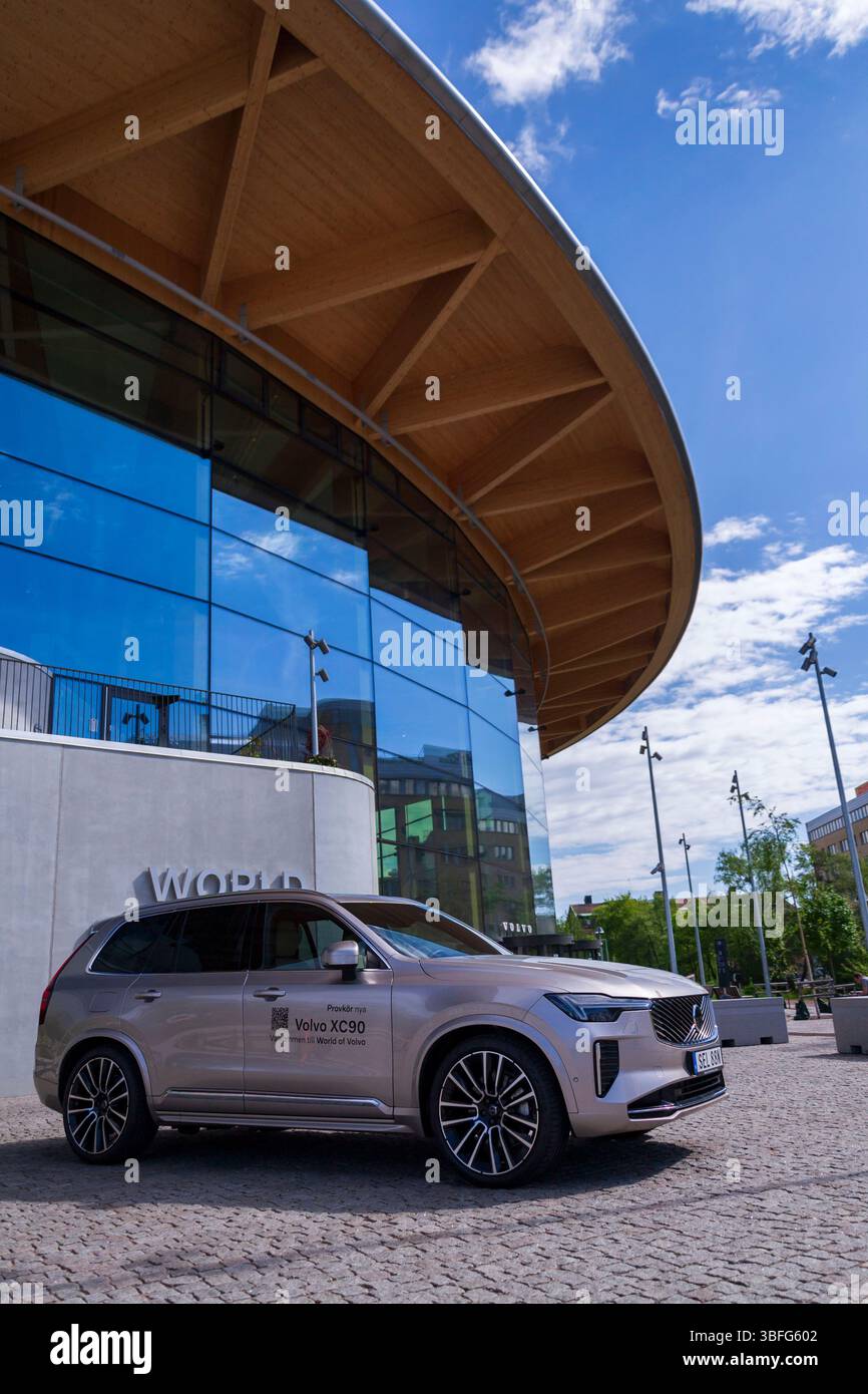 World of Volvo museum and experience centre exterior on May 11, 2025 in ...