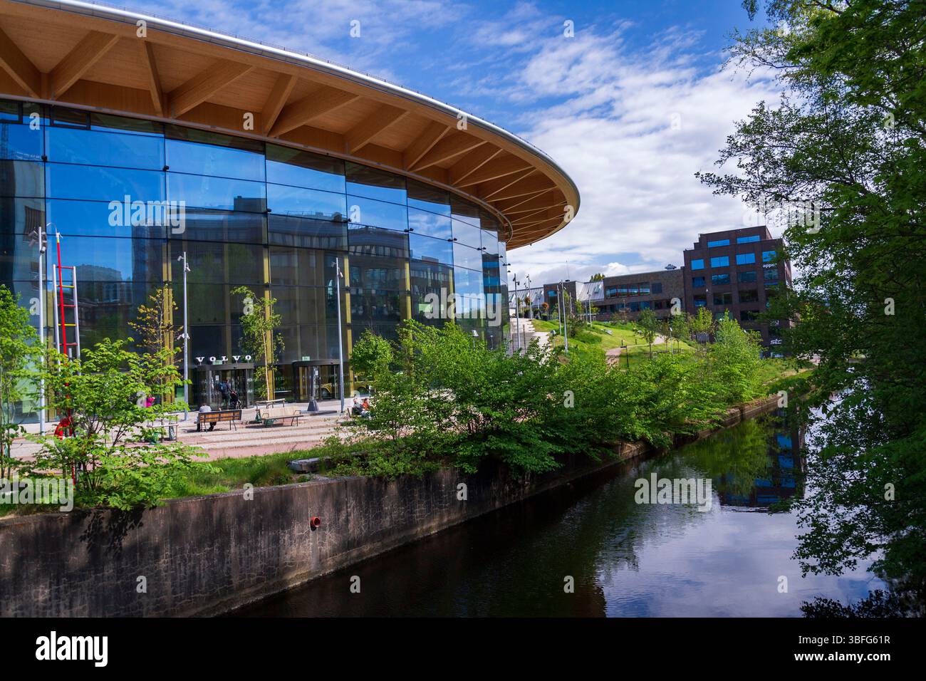 World of Volvo museum and experience centre exterior on May 11, 2025 in ...