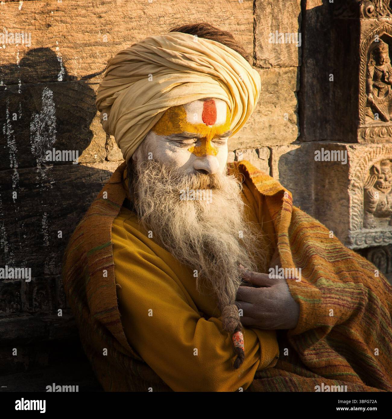 Sadhus: Holy Men of Nepal Stock Photo - Alamy