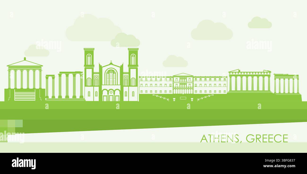 Byzantine museum of athens Stock Vector Images - Alamy
