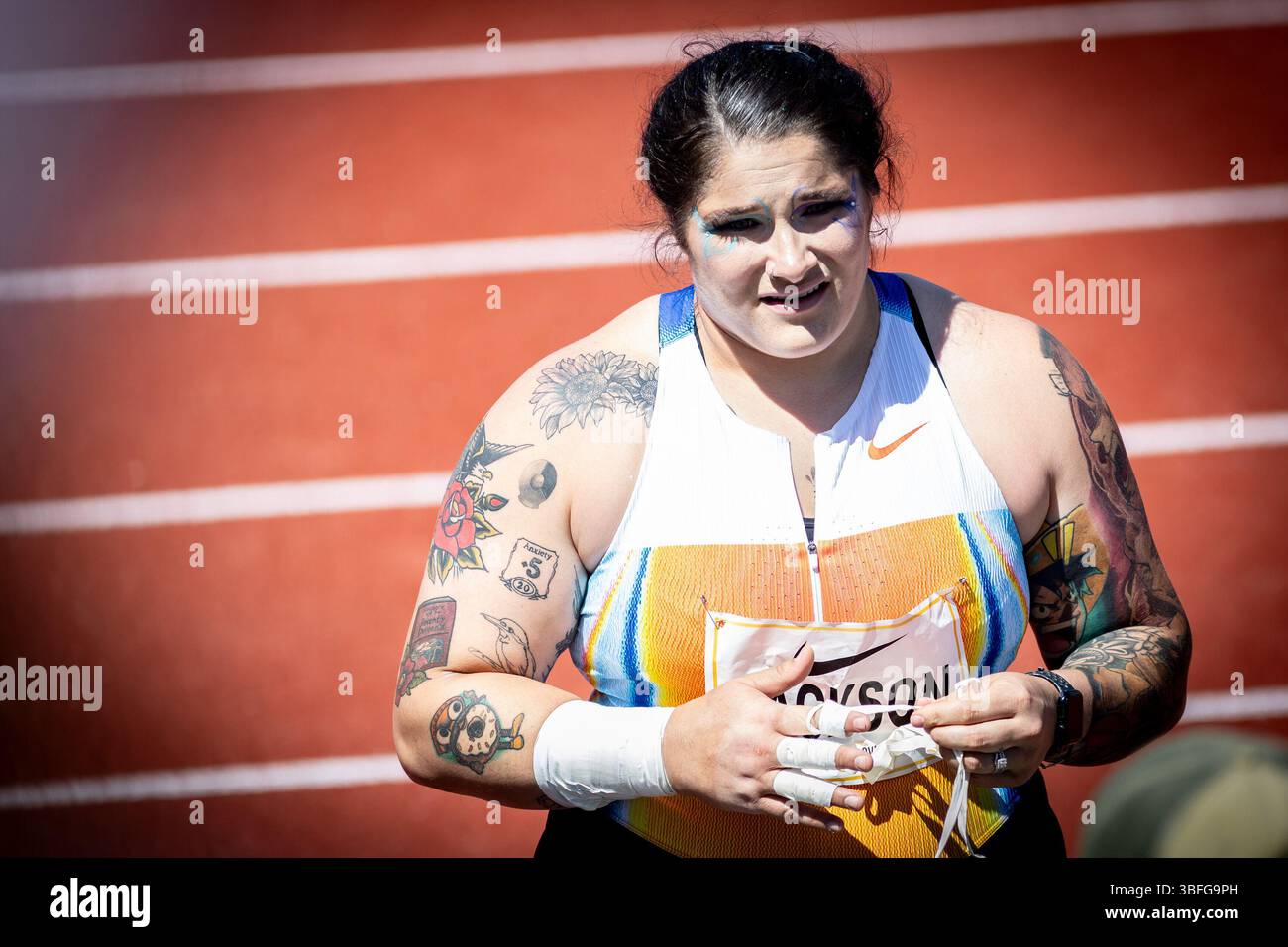 Dresden, Deutschland. 01st June, 2025. Portrait: Kugelsto?erin Chase ...