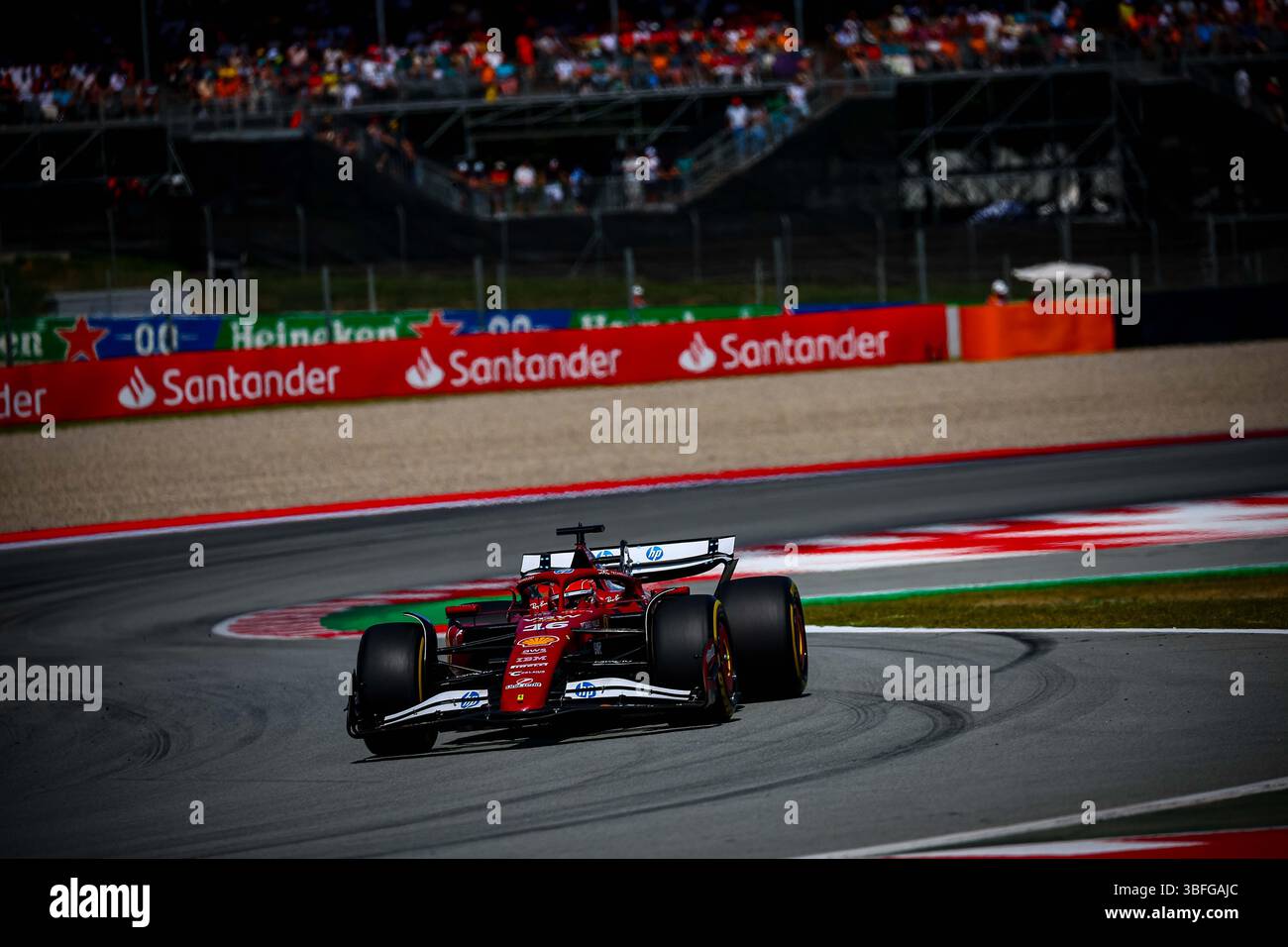 Spain, Spain. 01st June, 2025. 16 Charles Leclerc, (MON) Scuderia ...