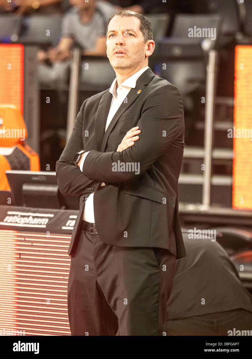 Neu Ulm, Deutschland. 01st June, 2025. Ty Harrelson, Headcoach ...