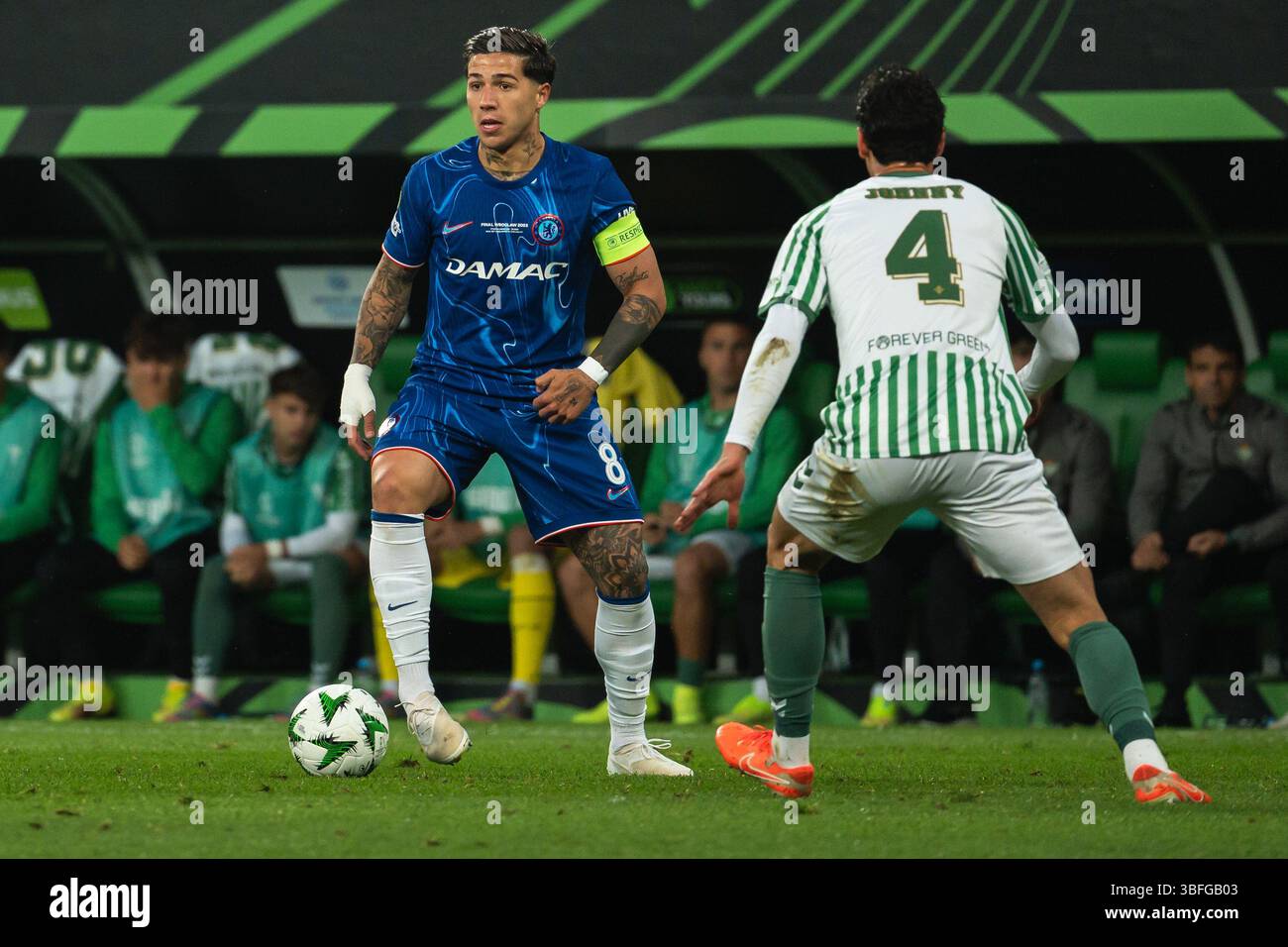 WROCLAW, POLAND - MAY 28, 2025: UEFA Conference League Final Football ...