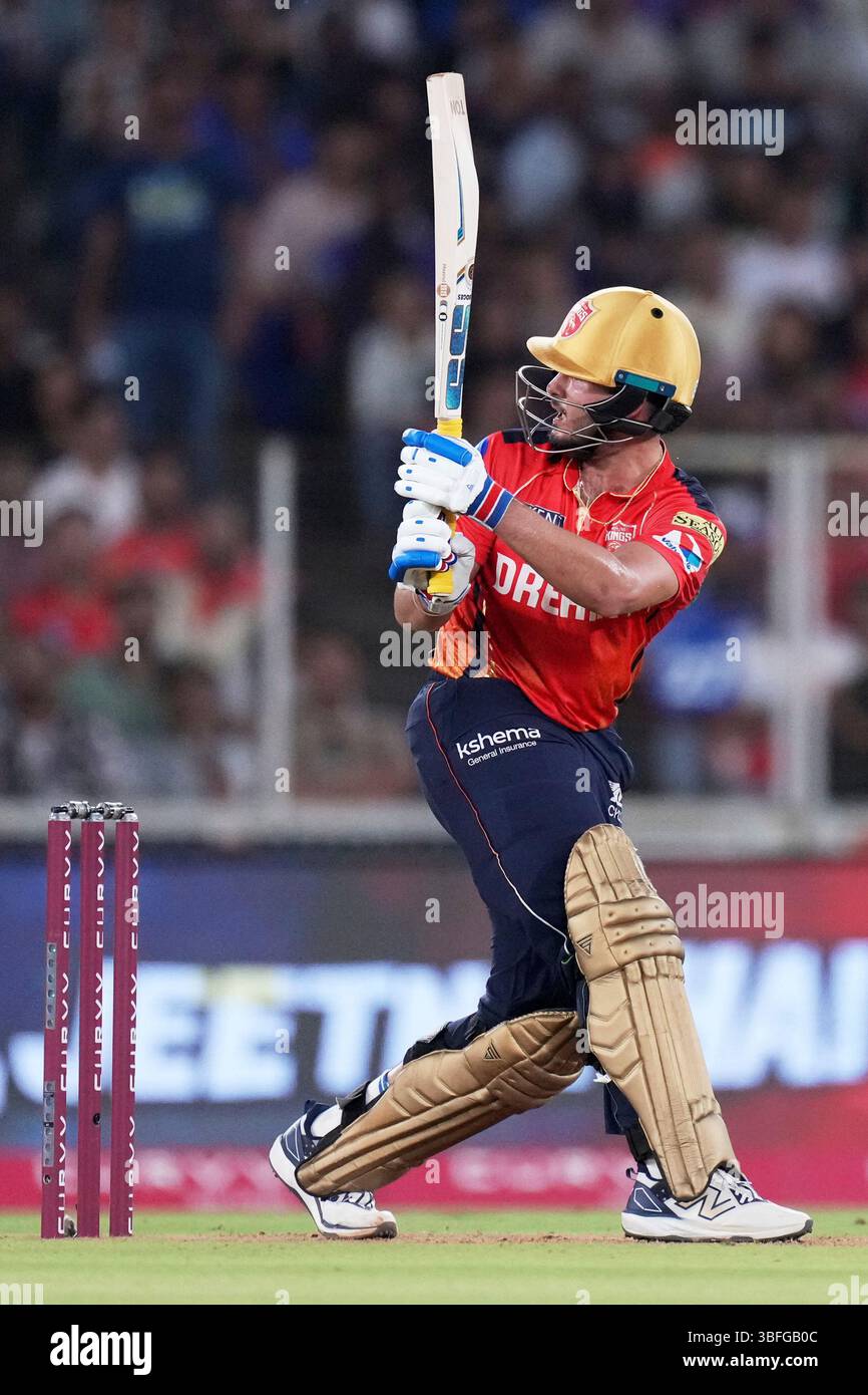 Punjab Kings' Nehal Wadhera plays a shot during the Indian Premier ...