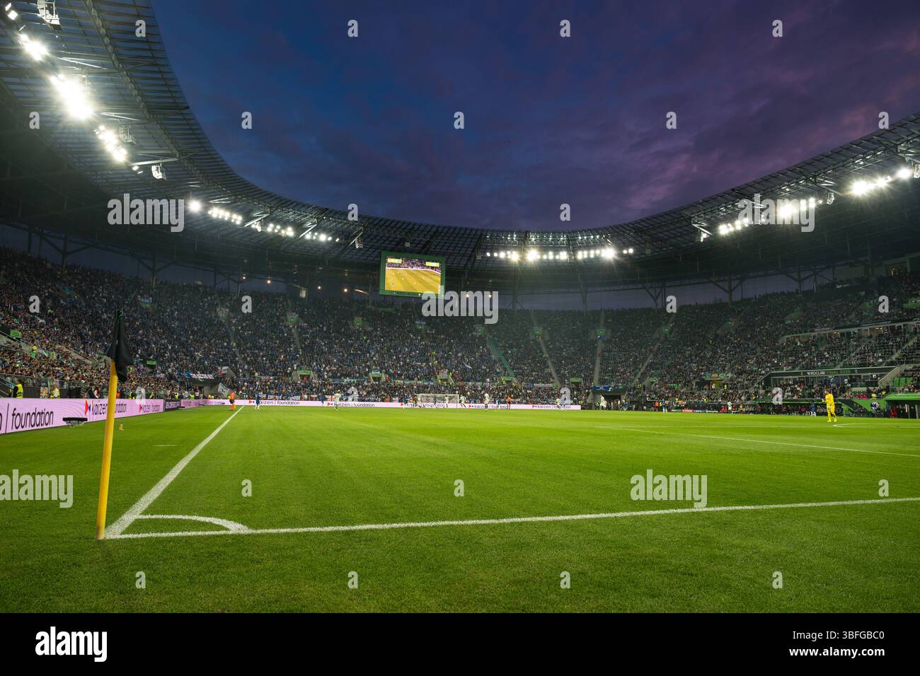 WROCLAW, POLAND - MAY 28, 2025: UEFA Conference League Final Football ...