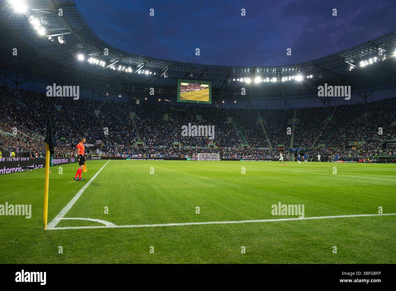 WROCLAW, POLAND - MAY 28, 2025: UEFA Conference League Final Football ...