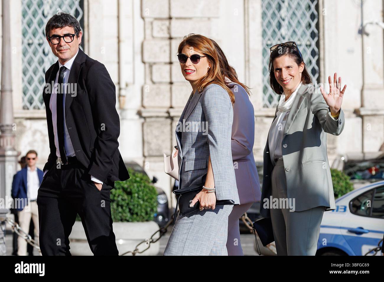 Roma, Italia. 01st June, 2025. Nicola Fratoianni, la moglie Elisabetta ...