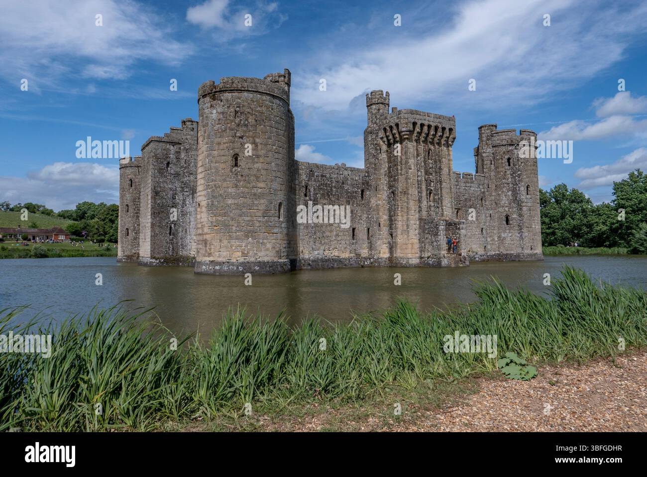 26-05-25. Bodiam Castle. Bodiam Castle is a 14th-century moated castle ...