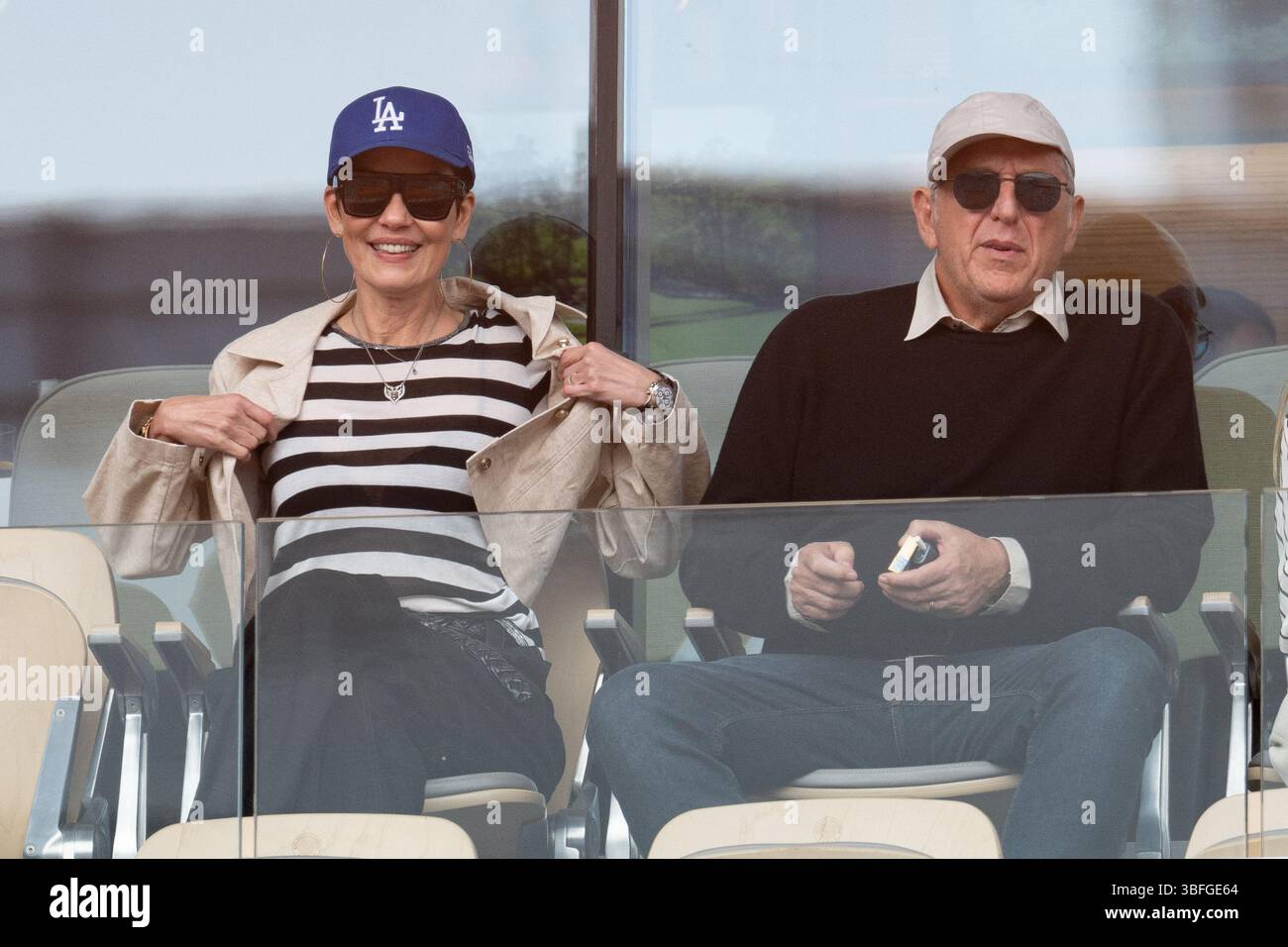 Paris, France. 01st June, 2025. Cristina Cordula and her husband ...