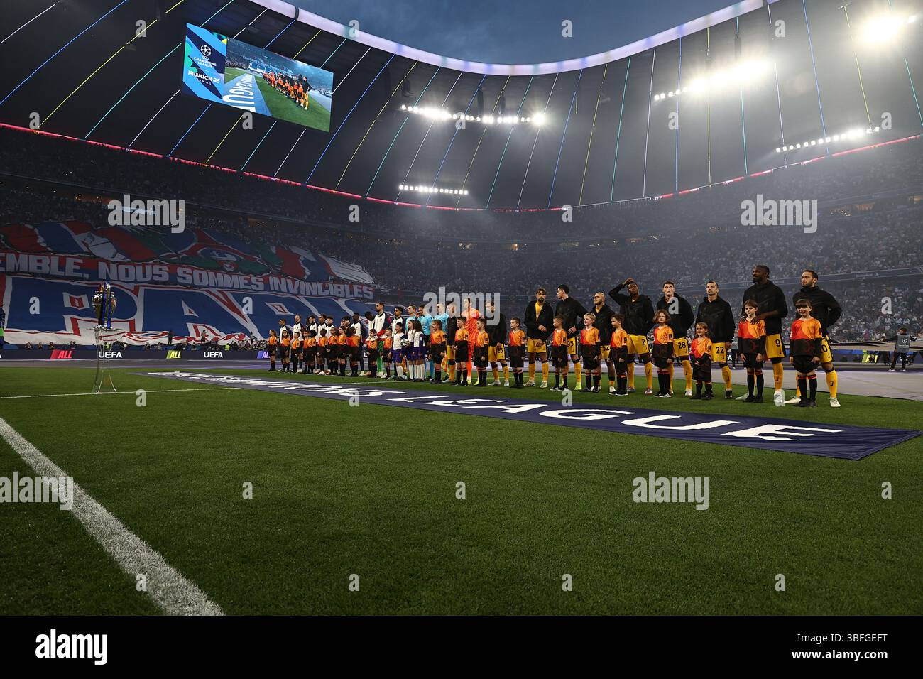 Team (Psg)Team (Inter) during the Final UEFA Champions League 2024-2025 ...