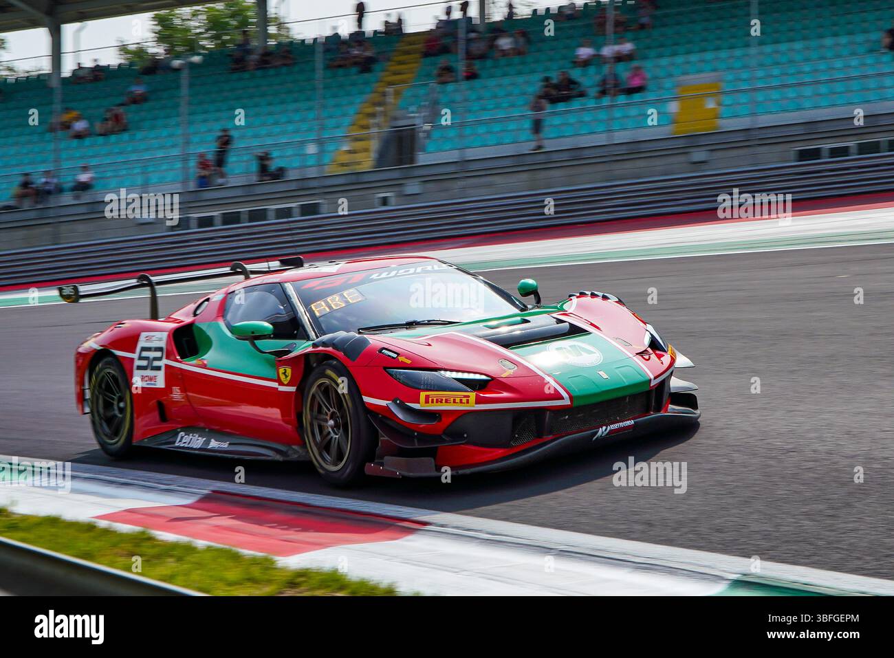 Monza, Italy. 01st June, 2025. Louis MACHIELS, Jef MACHIELS and Andrea ...