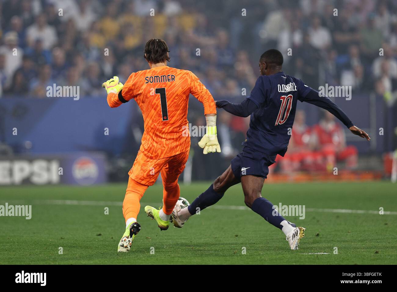 Yann Sommer (Inter)Ousmane Dembele (Psg) during the Final UEFA ...