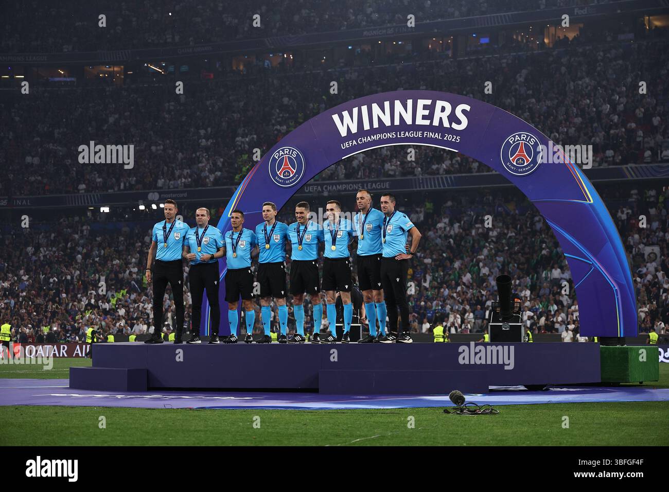 Referees during the Final UEFA Champions League 2024-2025 match between ...