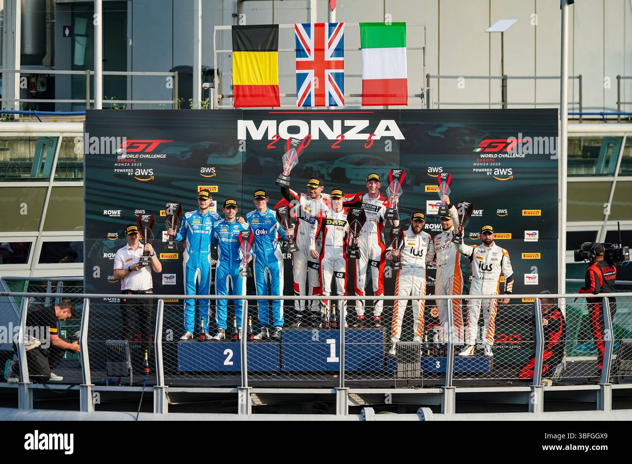 Monza, Italy. 01st June, 2025. Jarrod WABERSKI, William MOORE and Mex ...