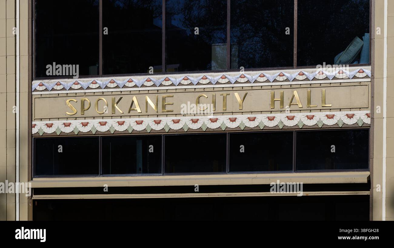 Spokane city hall hi-res stock photography and images - Alamy