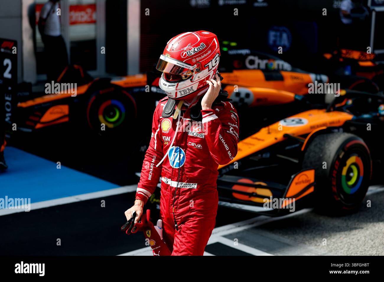 Barcelona, Spain. 1st June, 2025. #16 Charles Leclerc (MCO, Scuderia ...