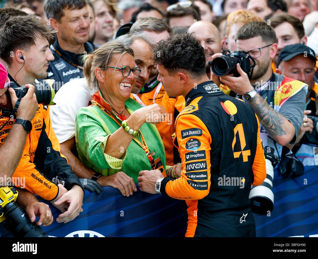 Barcelona, Spain. 1st June, 2025. #4 Lando Norris (GBR, McLaren F1 Team ...