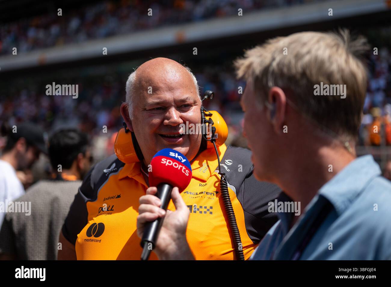 Rob Marshall (McLaren F1 Team, Technischer Direktor) in der ...
