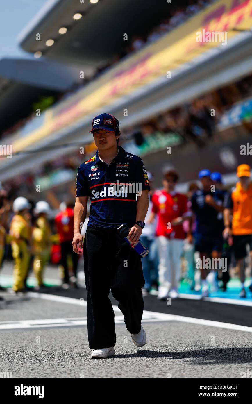 #22 Yuki Tsunoda (JPN, Oracle Red Bull Racing), F1 Grand Prix of Spain ...