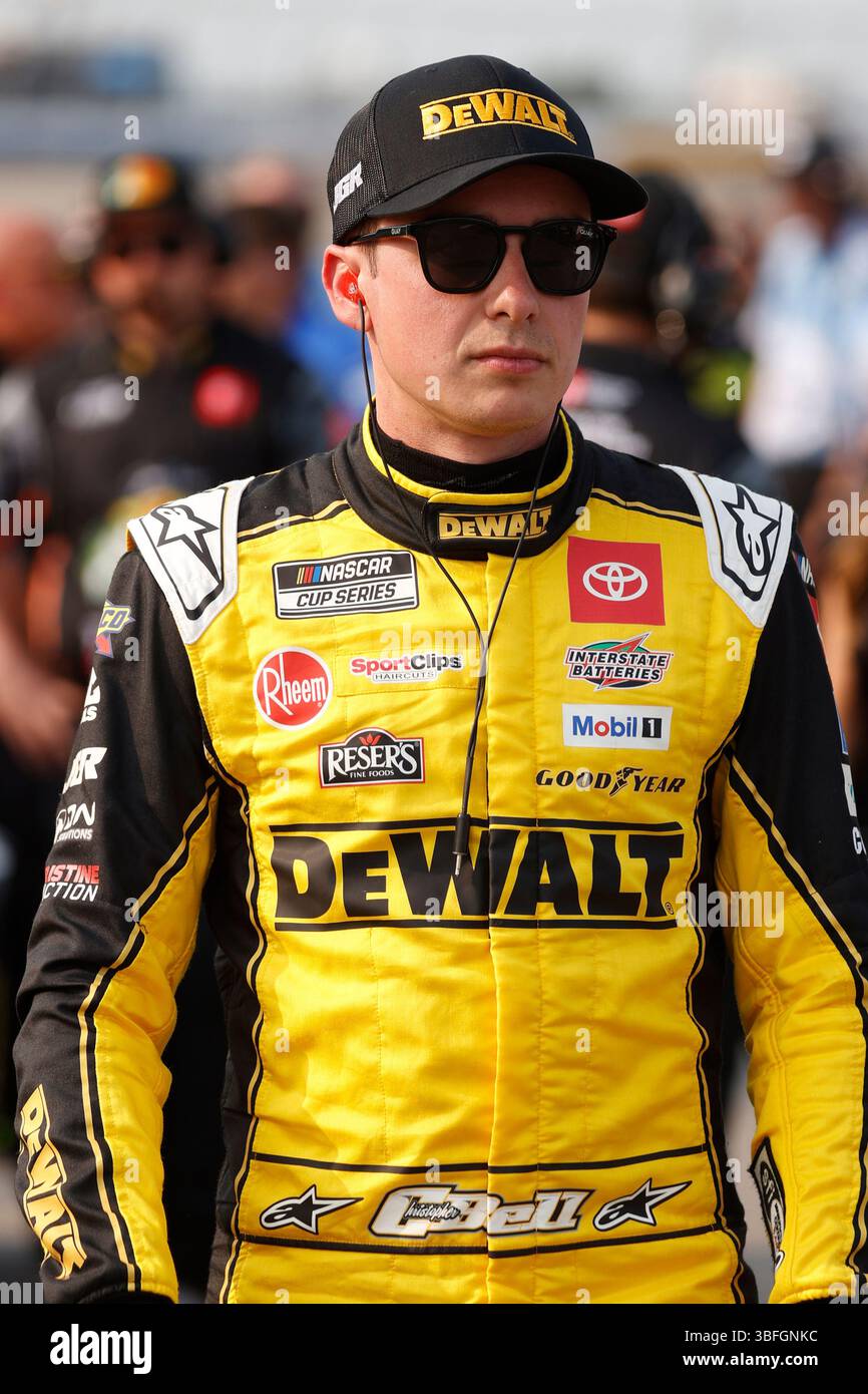 LEBANON, TN - MAY 31: Christopher Bell (#20 Joe Gibbs Racing DEWALT ...