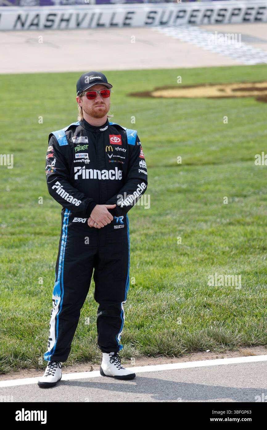 LEBANON, TN - MAY 31: Tyler Reddick (#45 23XI Racing Pinnacle Toyota ...