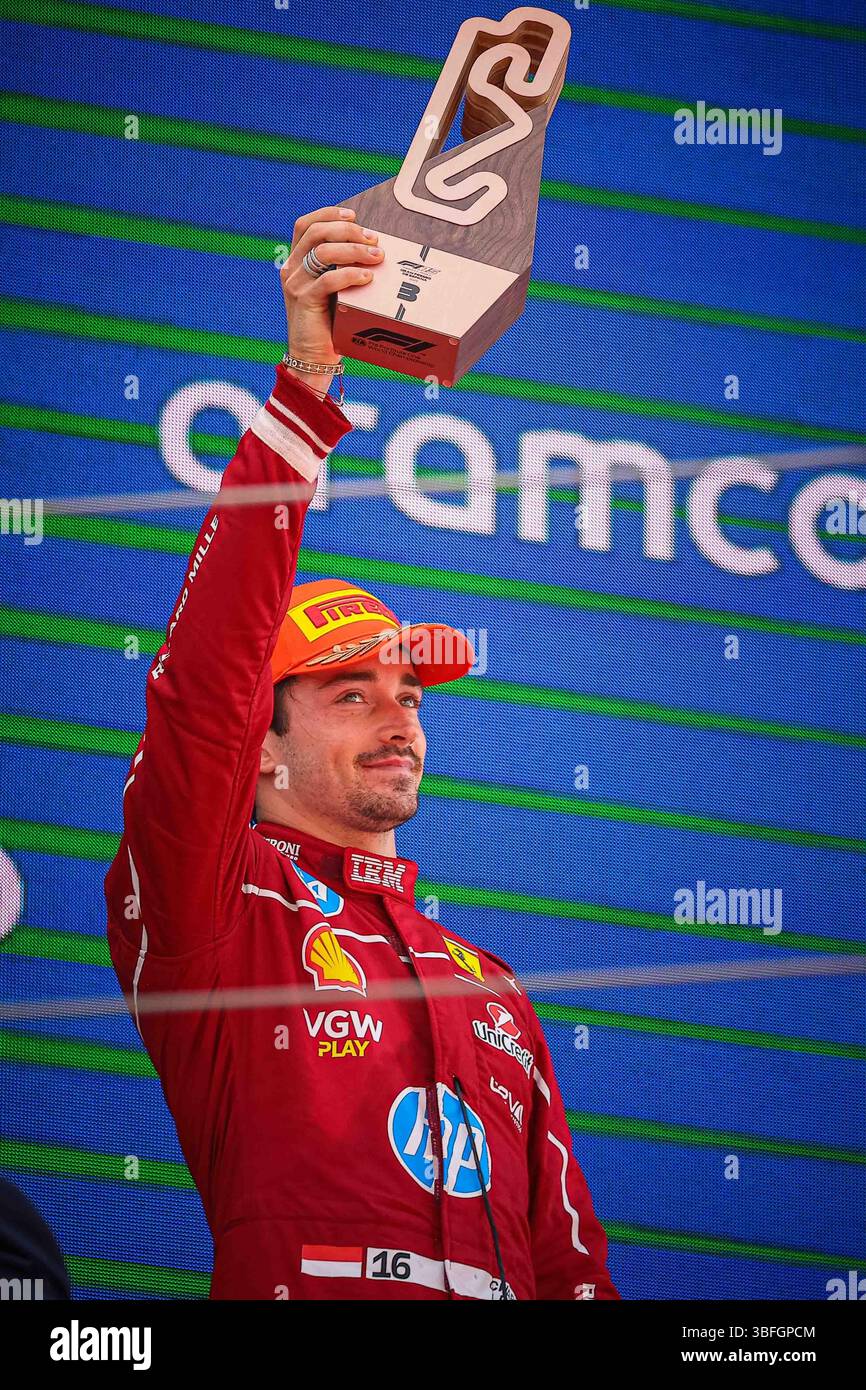 16 Charles Leclerc, (MON) Scuderia Ferrari SF25, during the Spanish GP ...