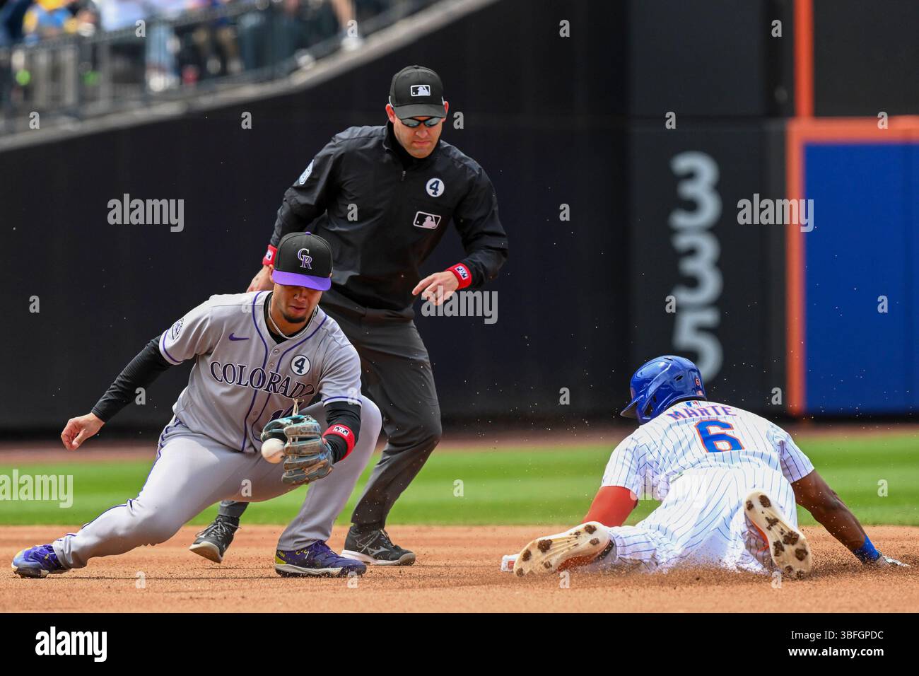 Queens, New York, USA. 1st June, 2025. New York Mets outfielder ...