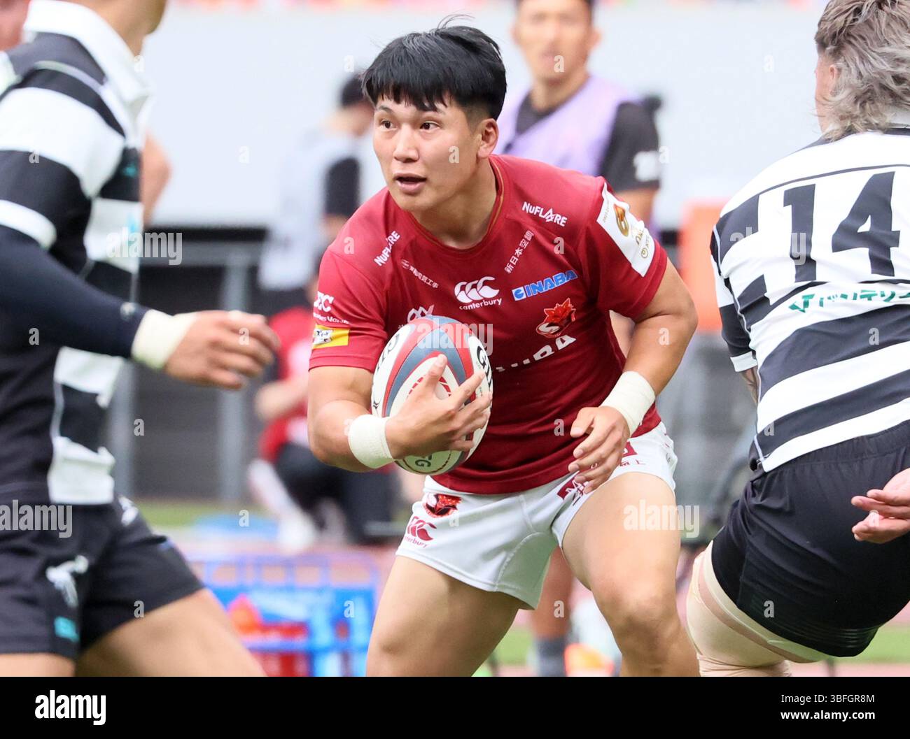 Tokyo, Japan. 1st June, 2025. Toshiba Brave Lupus Tokyo wing Yuto Mori ...